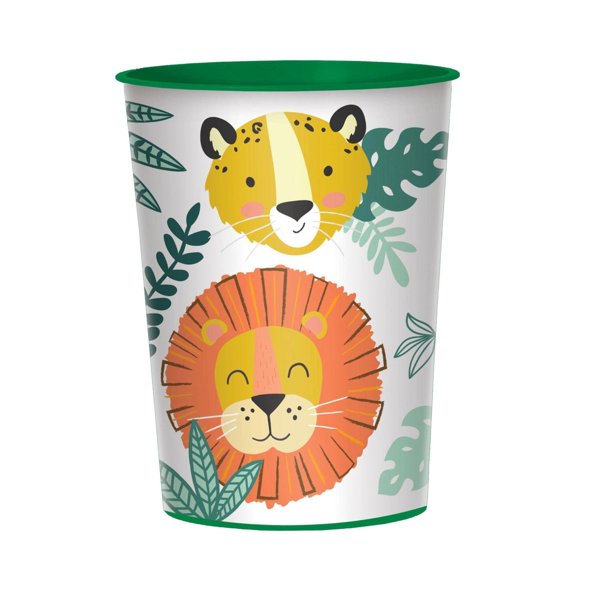 Get Wild Safari Birthday Party Favor Beverage Cups | Amazing Pinatas ...