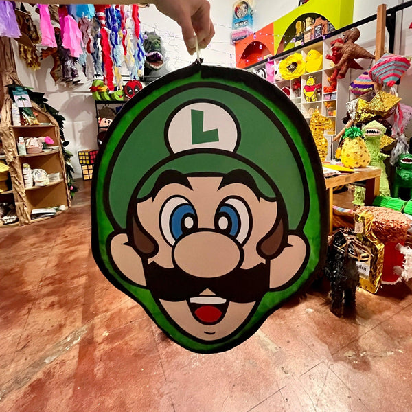 Luigi Face Pinata | Amazing Pinatas – Amazing Pinatas